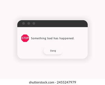 Old User Interface Windows Retro Browser Stock Vector Royalty Free Shutterstock