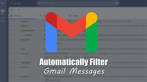 How To Automatically Filter Gmail Messages Making Different