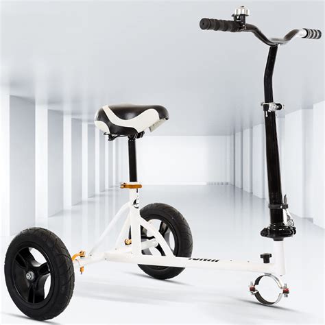 Go Kart Conversion Kit Hoverboard Accessories Attachment Cart Hoverboard Not Included White For