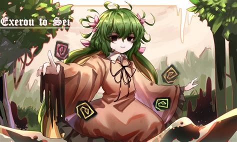 Safebooru 1girl D Absurdres Ahoge Brown Dress Commentary Dress