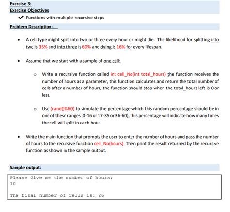 solved exercise 3 exercise objectives functions with
