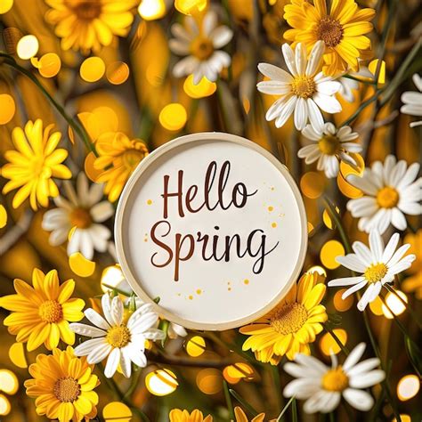 Premium Photo Hello Spring