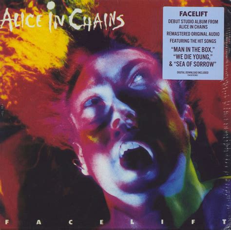 Alice In Chains Facelift Hype Sticker Remastered Sealed Uk 2 Lp