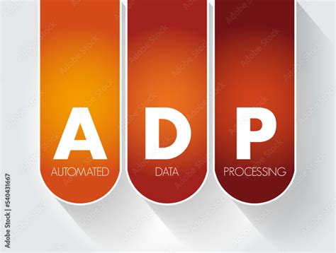 adp automated data processing is a software to handle the organization structure and