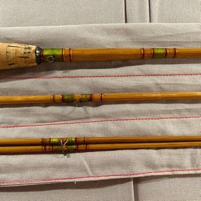 Shakespeare “superba” Bamboo Fly Rod 8 3 2 Pieces 4884539257