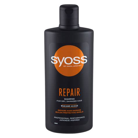 Syoss Sampon 440 Ml Repair Webáruház 1 899 Ft Syoss Sampon 440 Ml