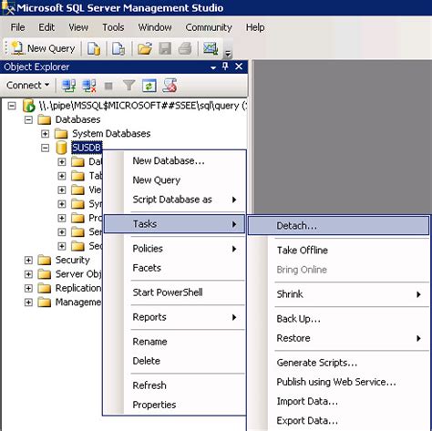 WSUS Connecting Managing And Moving SUSDB As Internal Database Augusto Alvarez