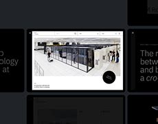 IBM Research Website Behance