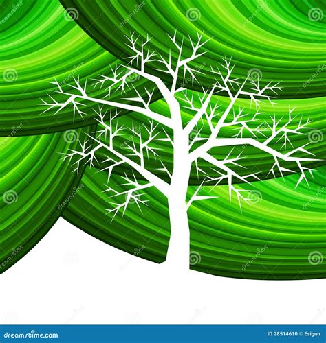 Tree With Green Pattern Stock Vector Illustration Of Leaf 28514610 Tree With Green Pattern Stock Vector Illustration Of Leaf 28514610