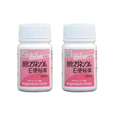 산화마그네슘e 미네랄성분 변비약 180정 X2개세트 트랜드허브