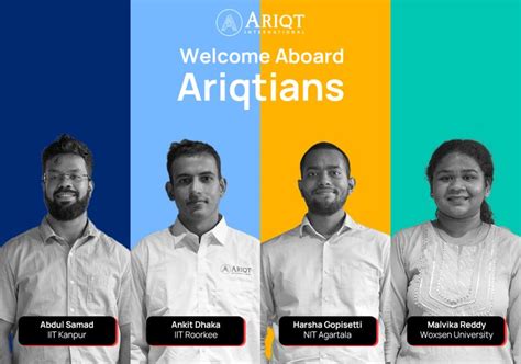 rupesh kumar on linkedin welcome champs ariqt international ariqt nederland indian institute of…