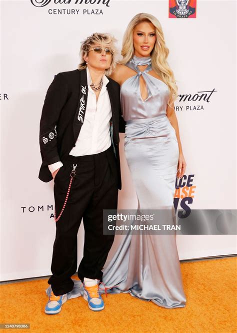 Nats Getty And Canadian Youtuber Gigi Gorgeous Attend The Race To