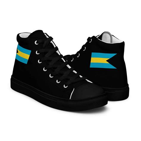 Womens High Top Canvas Shoes Hibiscus Print Shop