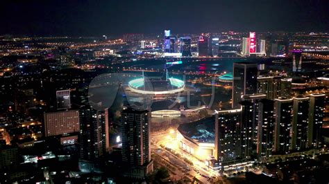 义乌夜景3840x2160高清视频素材下载编号6430385实拍视频光厂vj师网