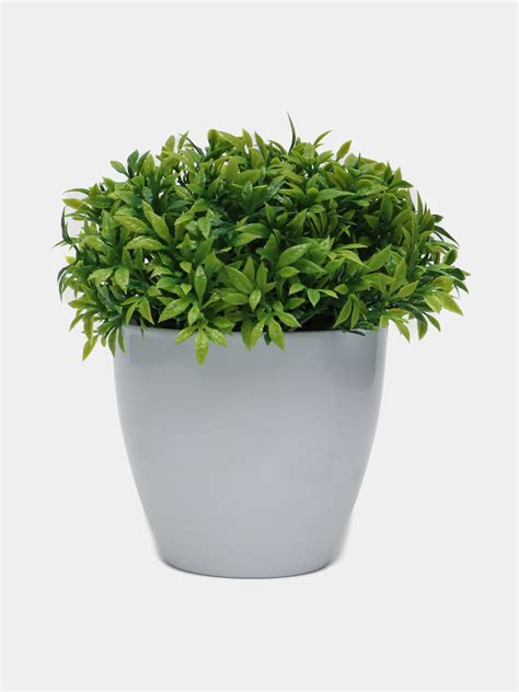 Цветы искусственные в горшке растения в кашпо купить по низким ценам в интернет магазине Uzum