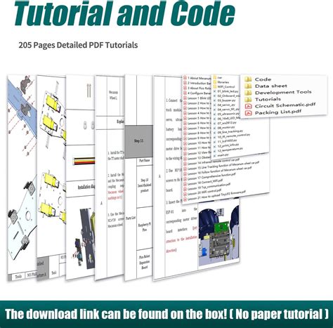 Adeept Kit De Robot 4wd Omnidireccional Con Ruedas Mecánicas Para Esp32 S3 Banana Pi Picow S3