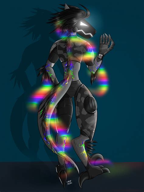 Raptor Protogen Commission I Did A While Ago R Protogen