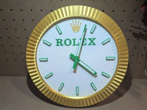 Wimbledon Rolex Clock Free 3d Print Model Makerworld