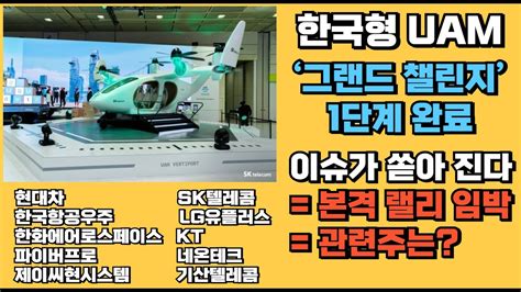 쎄트렉아이 현대차kt 실증 사업 성공 내년 Uam 상용화 목표 제도개선까지 동시에 쏟아진다 다음 급등 테마는 도심항공