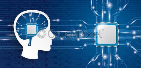 Microchip Processor Lights Smart Car Header Stock Vector 690786 Crushpixel