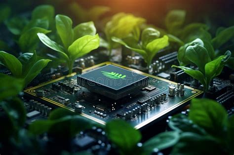 microprocessor and electronic chips icons set chip vector illustration stock vector