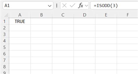 How To Determine Even And Odd Numbers In Excel Myexcelonline