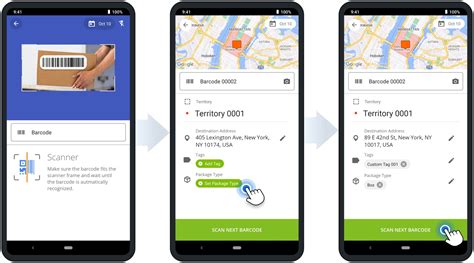 Barcode Scanner Scanning Types Sorting And Delivering Orders