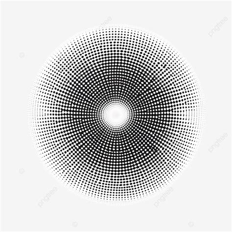 halftone circle pattern isolated halftone abstract gradient png