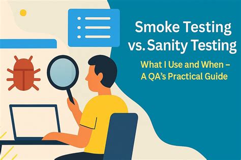 smoke testing vs sanity testing what i use and when — a qa s practical guide by vimal surani