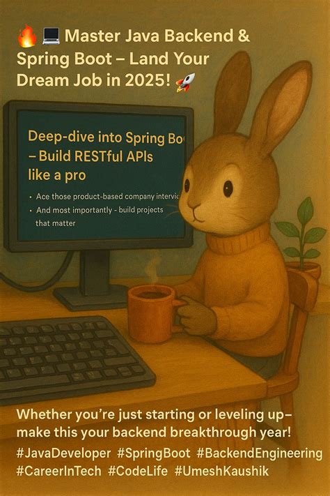 🔥 Master Java Backend And Spring Boot Land Your Dream Job In 2025