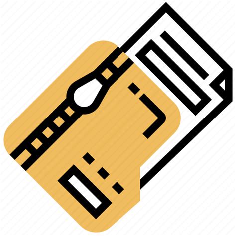 Archive Compact Compression Data Zip Icon