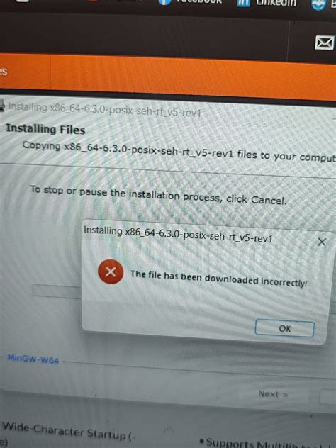 Mingw Not Installing Regsnrc