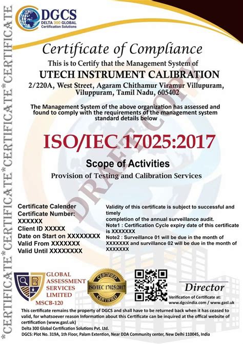 Iso Iec 17025 2017 Certificate At ₹ 12000 Certificate In New Delhi Id 2850476357888