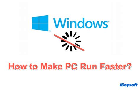 How To Make Pc Run Faster [best 10 Methods]