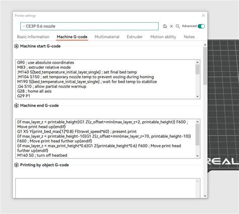 How To Modify Start Gcode To Add Auto Leveling Rorcaslicer