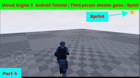 unreal engine 5 android tutorial third person shooter game sprint