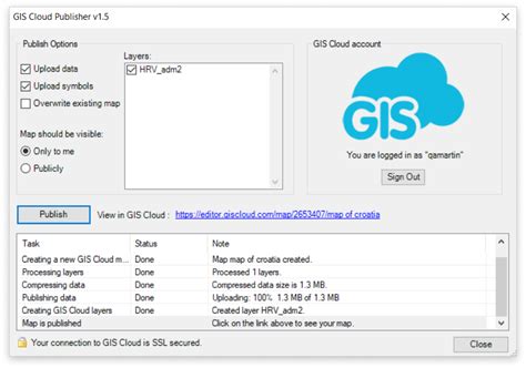 How To Publish Your Maps From Arcmap To Gis Cloud Gis Cloud Learning