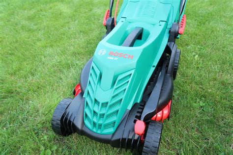 Elektro Rasenmäher Bosch ARM 37 im Test - Handwerkerblog