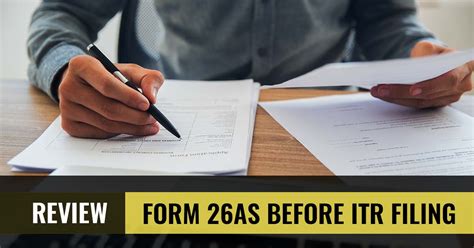 Why 26as Form Must Be Reviewed Before Itr Filing Reasons