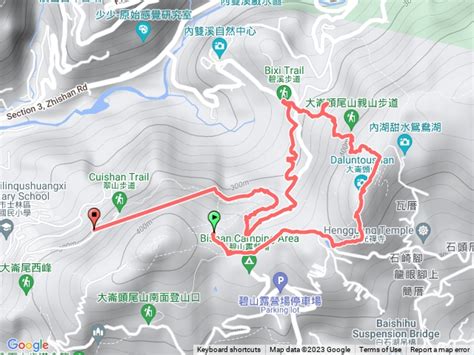大崙尾山 健行筆記