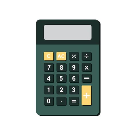Premium Vector Calculator Math Icon Education Illustration Element