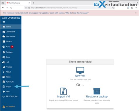 Vmware To Vates Migration Tool For Xcp Ng And Xen Orchestra Esx Virtualization
