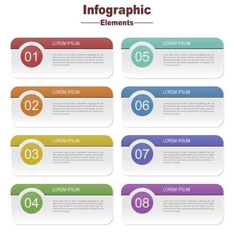 Premium Vector Buisness Infographic Elements Vector Design Flowchart