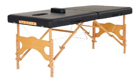 Buy Portable Massage Table 2 Folding 72 Inch Beauty Bed With Wooden Legs Hight Adjustable