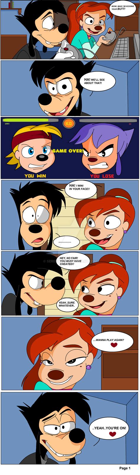 Goofy And Max Show Making Love 1 By Sereenag On Deviantart