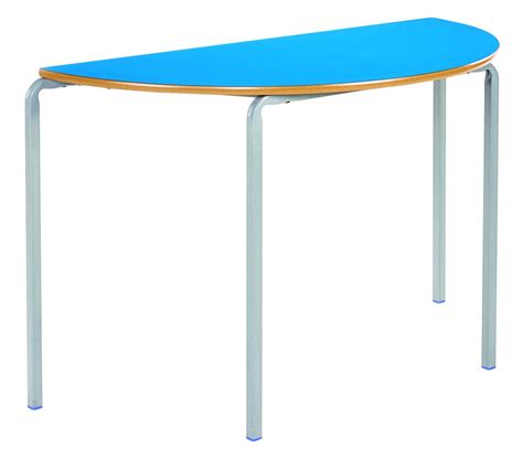 Crush Bent Semi Circular Stacking Classroom Tables Cds Furniture Limited