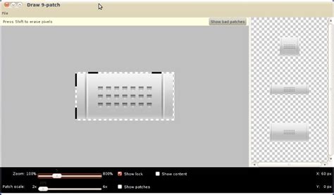 Android SlidingDrawer Using A 9 Patch Handle Image Stack Overflow