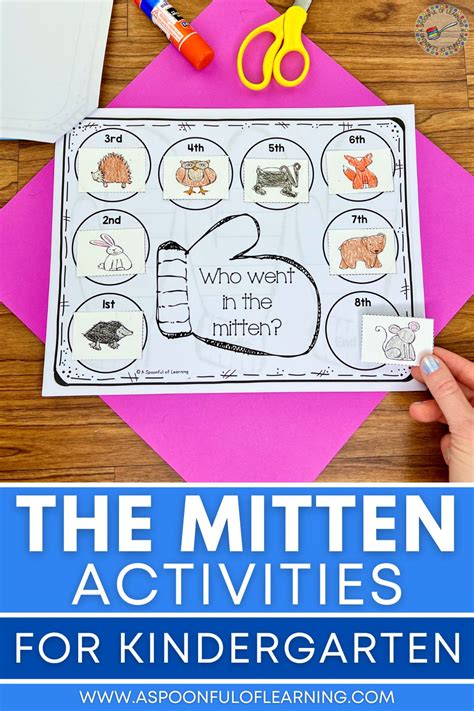 The Mitten Activities For Kindergarten A Spoonful Of Learning