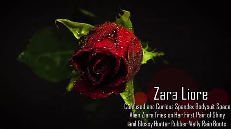 Zara Liore Pvc Rainwear Bondage Zara Confused And Curious Spandex