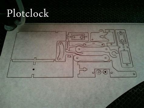Plotclock Clock Manipulator With Servos Open Source Arduino Writing And Drawing Diy Robot Maker